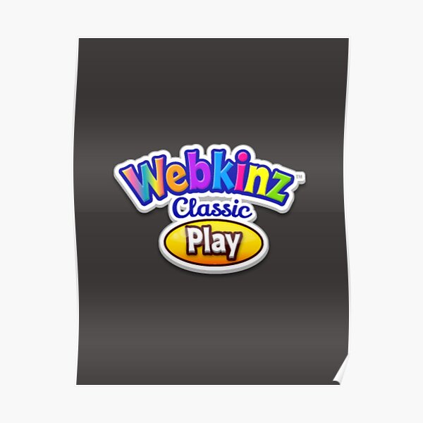"Webkinz Classic Play Logo Sticker" Poster by Aniirov | Redbubble