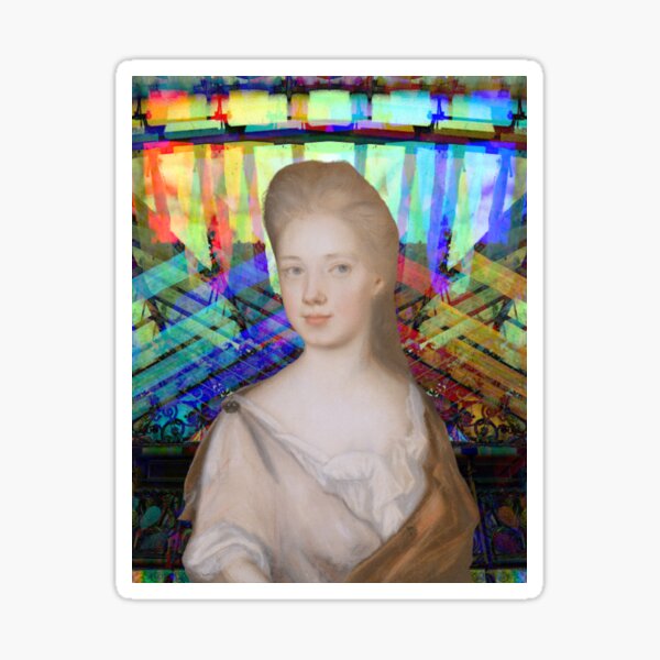 "Mrs. Pierre Bacot (composit)" Sticker for Sale by McCoysStore17 ...