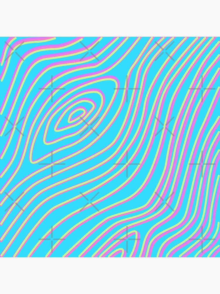 "Vaporwave Pattern" Sticker for Sale by hashnan21 | Redbubble