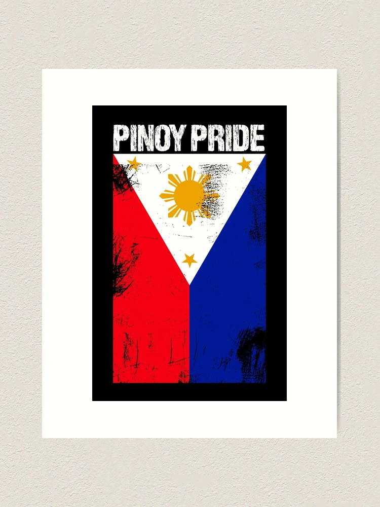 Pinoy Pride Flag Proudly Pinoy, Sweetly Unique! Celebrate The