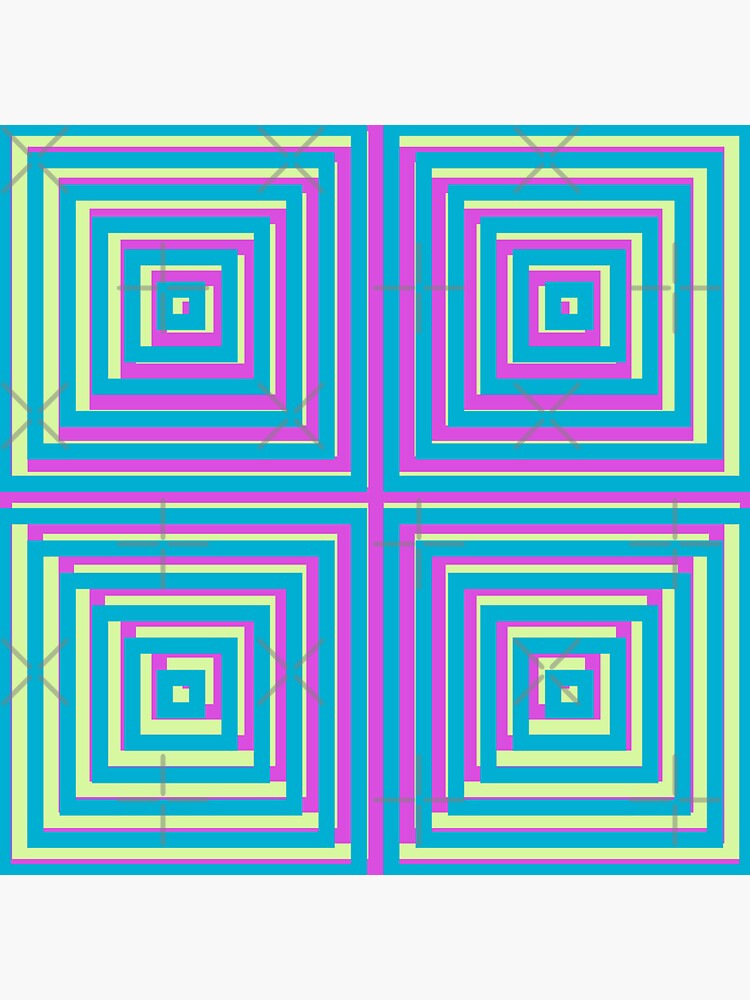 "Vaporwave Pattern" Sticker for Sale by hashnan21 | Redbubble