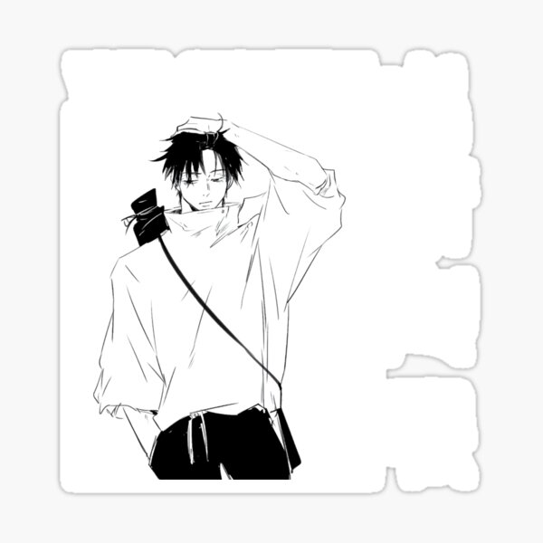"Yuta okkotsu - Jujutsu kaisen Anime" Sticker for Sale by baka-husbando ...