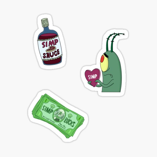 "Simp Pack" Sticker by baiiiley2 | Redbubble