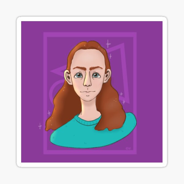 "Dadi Freyr" Sticker by heebsdraws | Redbubble