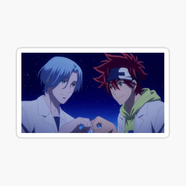 "reki and langa :)" Sticker by bigguzzito | Redbubble