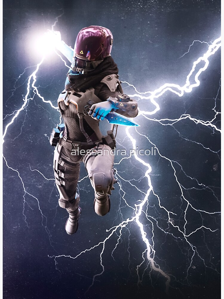 "Wraith storm" Sticker by Alessandra0490 | Redbubble