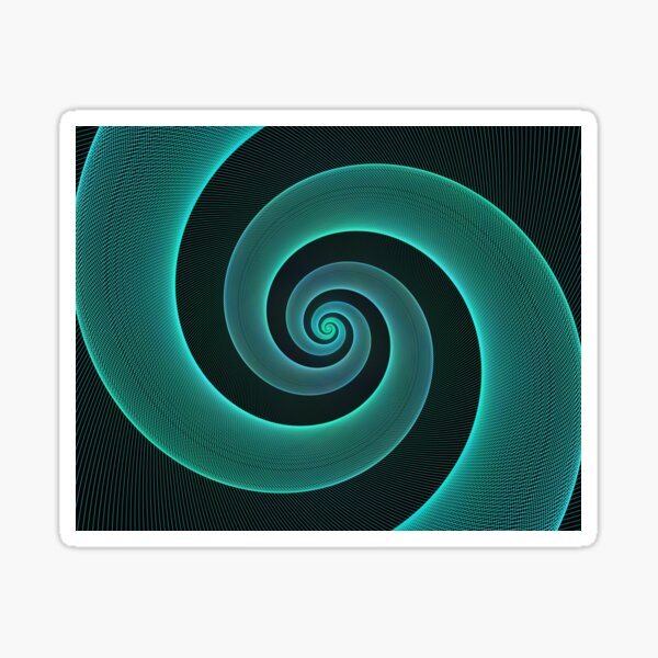 "Spiral" Sticker for Sale by davidzydd | Redbubble