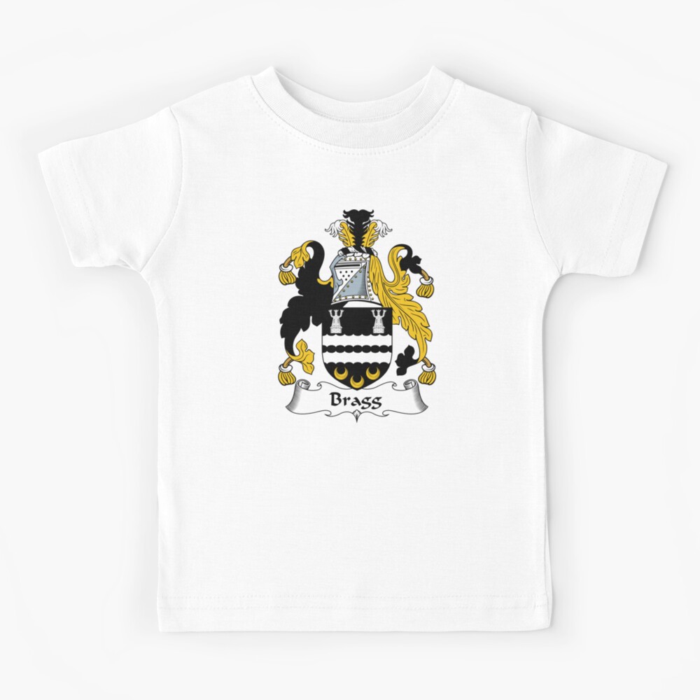 "Bragg Coat of Arms / Bragg Family Crest" Kids T-Shirt by ...