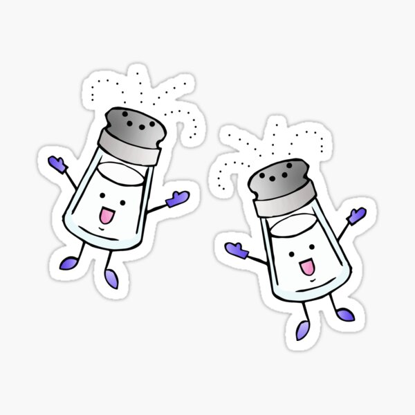"More Salt Please " Sticker for Sale by deedeedee123 | Redbubble