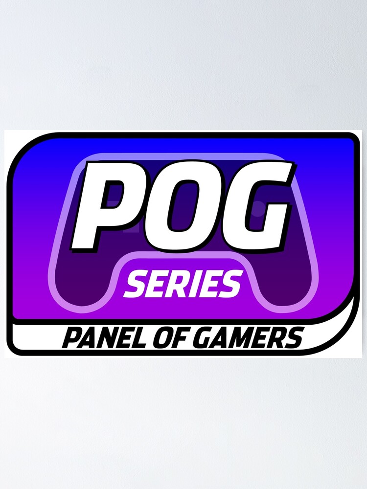 "POG Series Logo" Poster for Sale by CaptainLamie | Redbubble