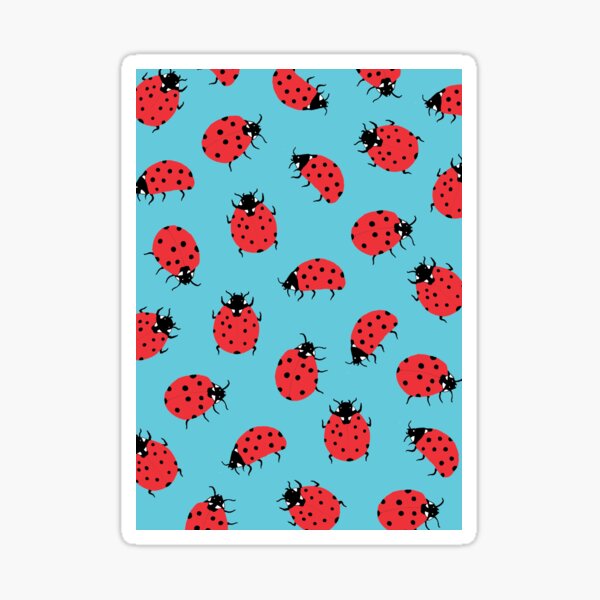 " Ladybugs" Sticker by saifchowdhury | Redbubble