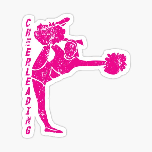 "Cheerleading" Sticker for Sale by Yanyo | Redbubble