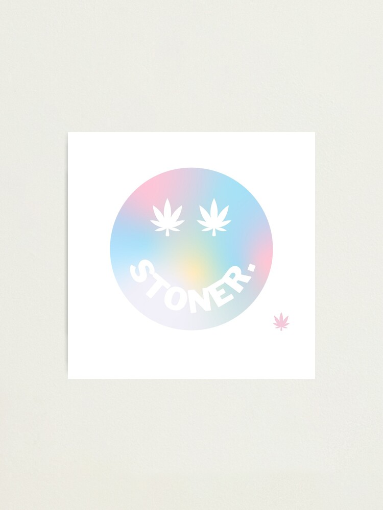 "happy stoner smiley face " Photographic Print for Sale by happyfong ...