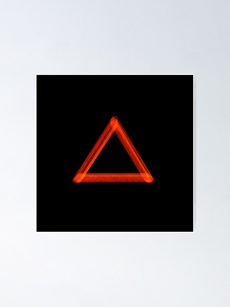 "Fire Alchemy Symbol" Poster for Sale by sciencenotes | Redbubble