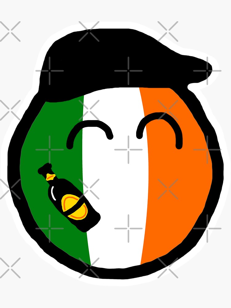 "Irelandball" Sticker for Sale by Graograman | Redbubble