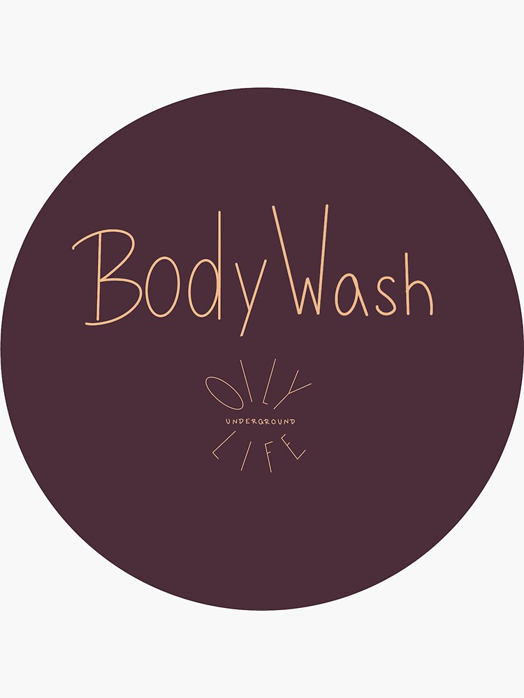 "Body Wash sticker" Sticker by OilyUnderground | Redbubble
