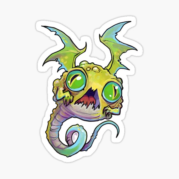 "Lumpy blob friend" Sticker for Sale by ArtOfBianca | Redbubble