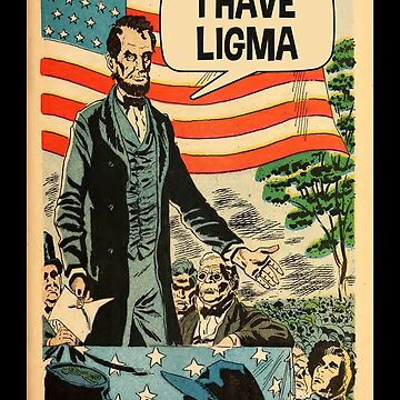 "Abraham Lincoln I have ligma comic meme" Tote Bag for Sale by Captain-Jackson | Redbubble