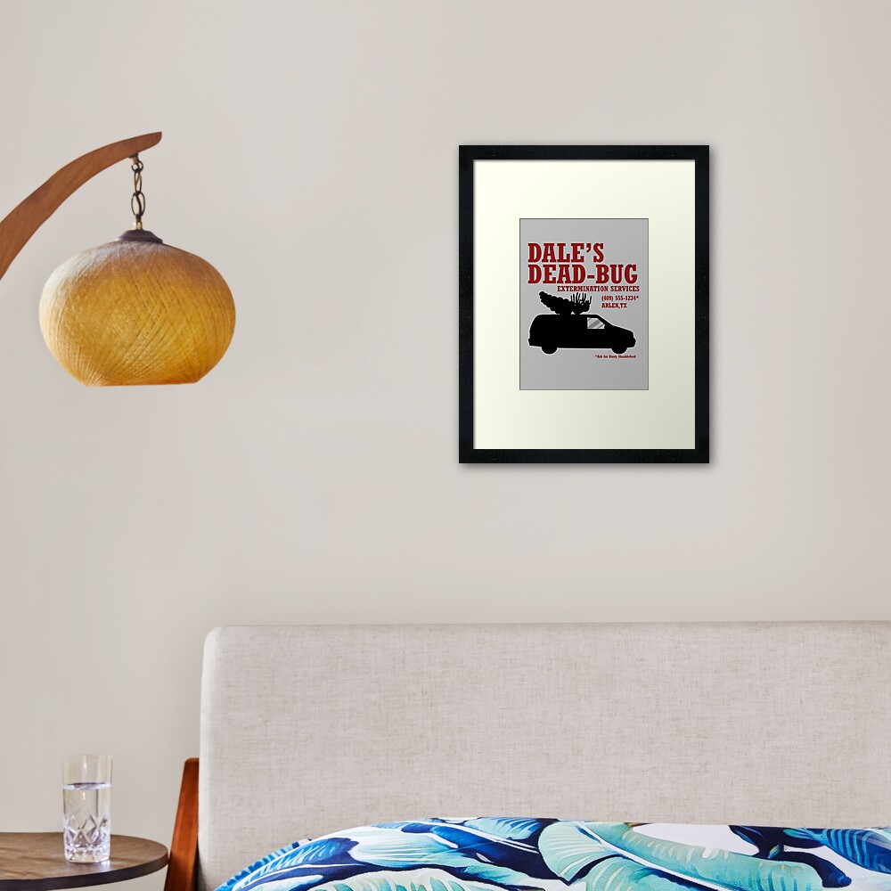 "Dale's Dead-Bug" Framed Art Print by jordanlbender | Redbubble