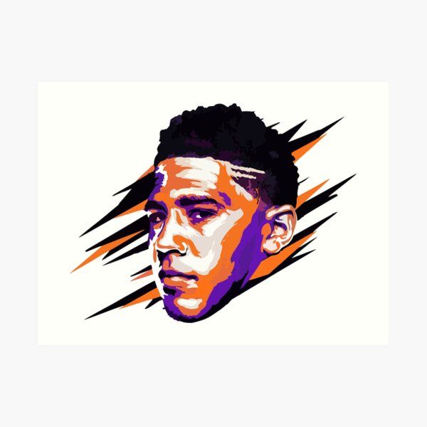 "devin booker" Art Print for Sale by klapasklepus | Redbubble