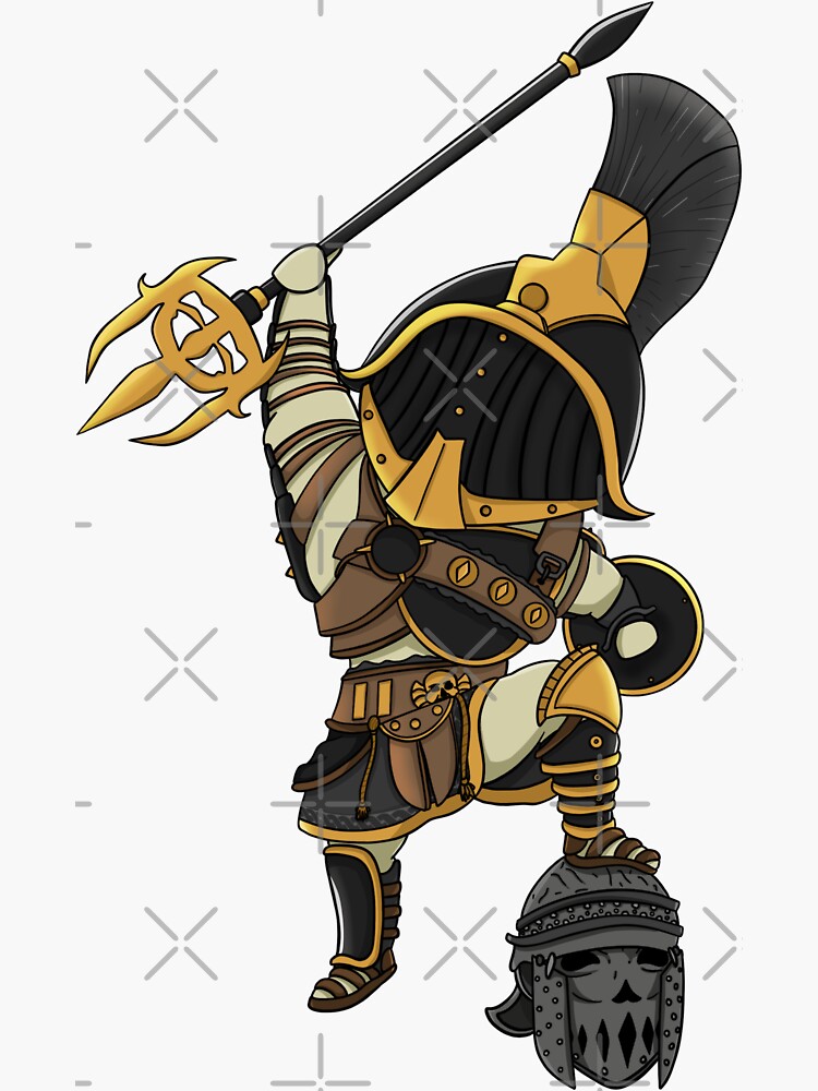 "For Honor Gladiator Chibi" Sticker for Sale by Inkclad | Redbubble