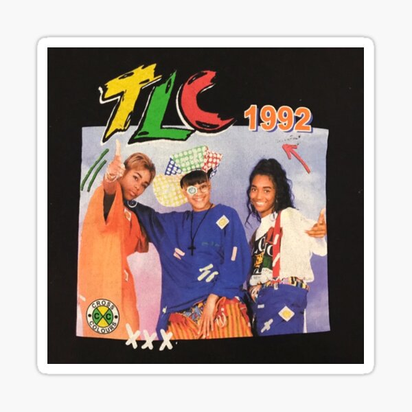 "TLC 1992 T Shirt" Sticker by FreshFlex | Redbubble