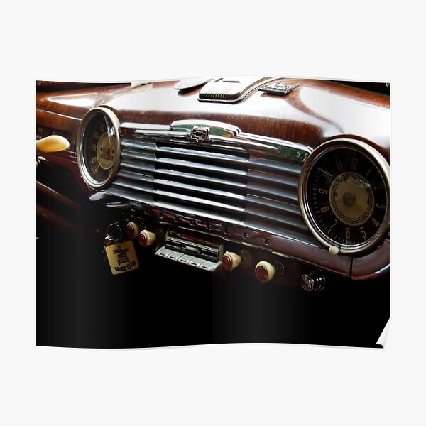 Car Dashboard Wall Art | Redbubble