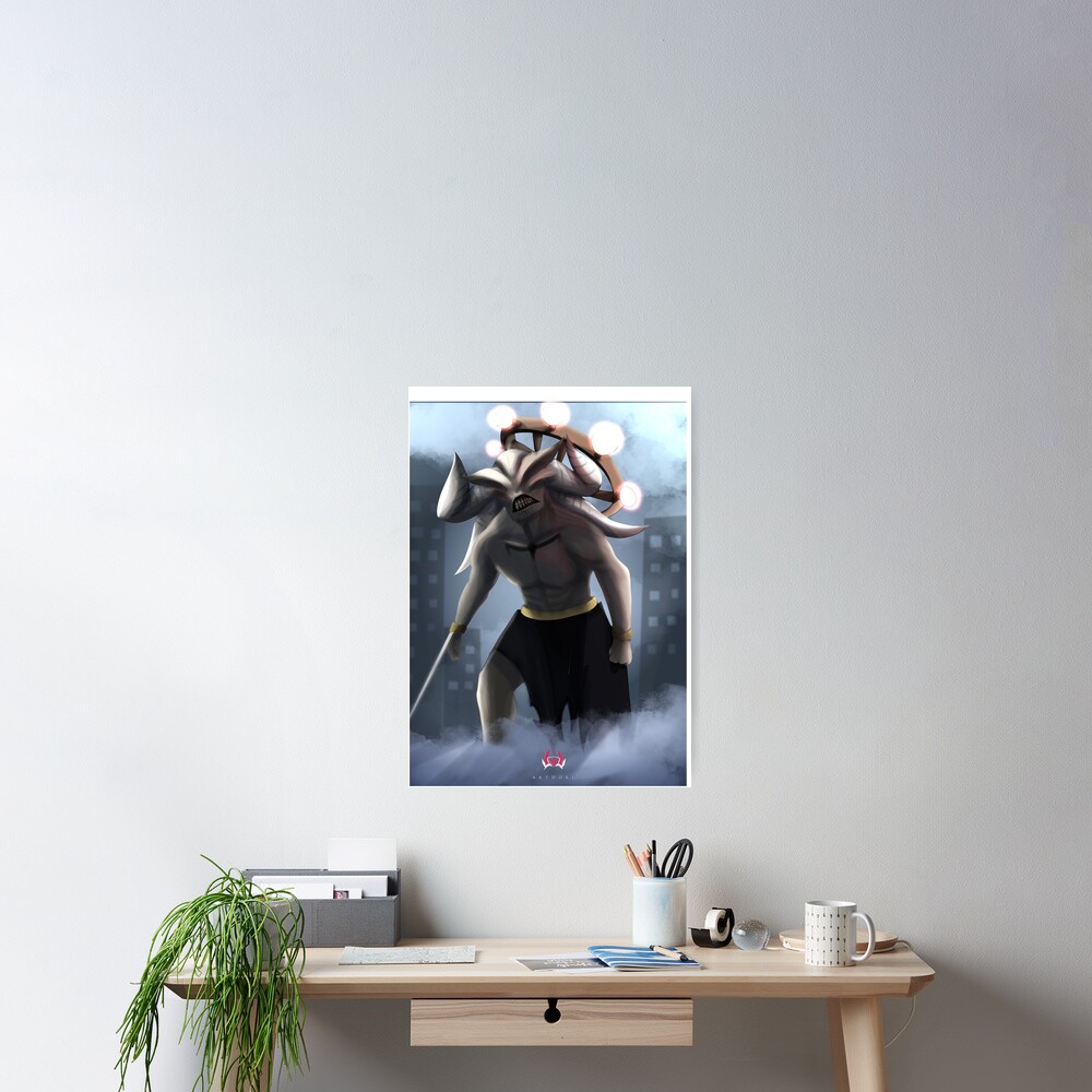 "Mahoraga - Yatsuka no Tsurugi - Jujutsu Kaisen" Poster for Sale by ...