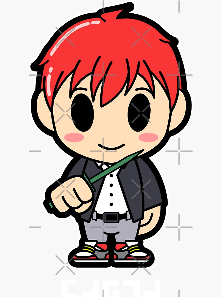 "CHIBI KARMA" Sticker by virgiaone | Redbubble