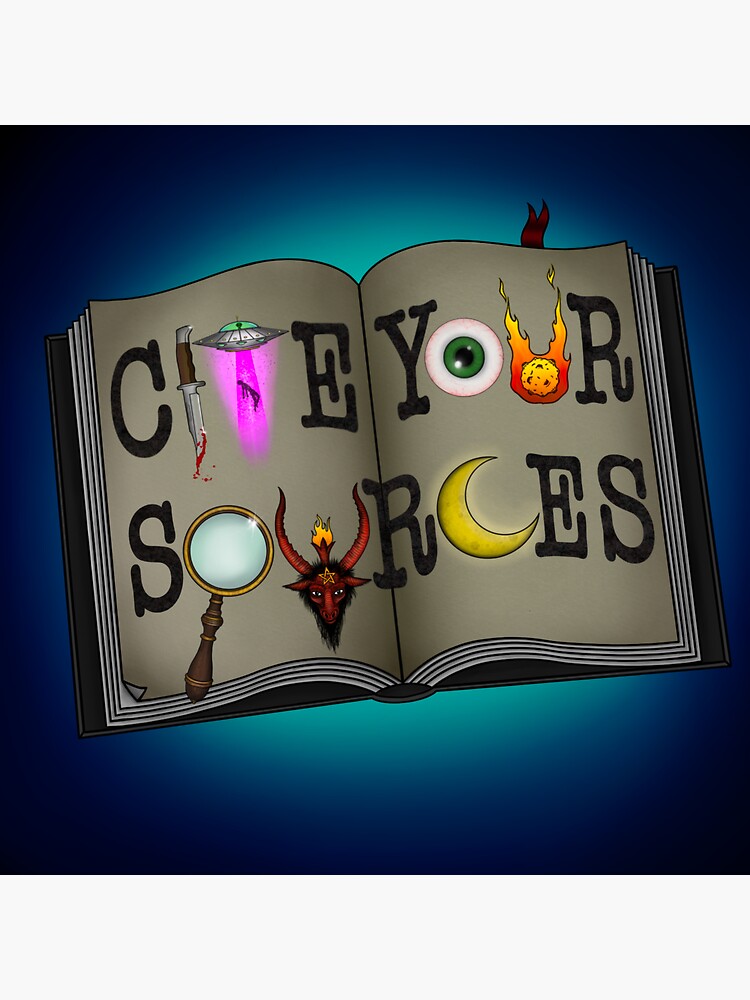 "Cite Your Sources Logo Colorized" Sticker for Sale by CiteYourSources ...