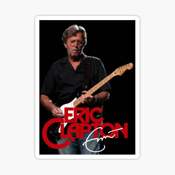 Eric Clapton Stickers | Redbubble