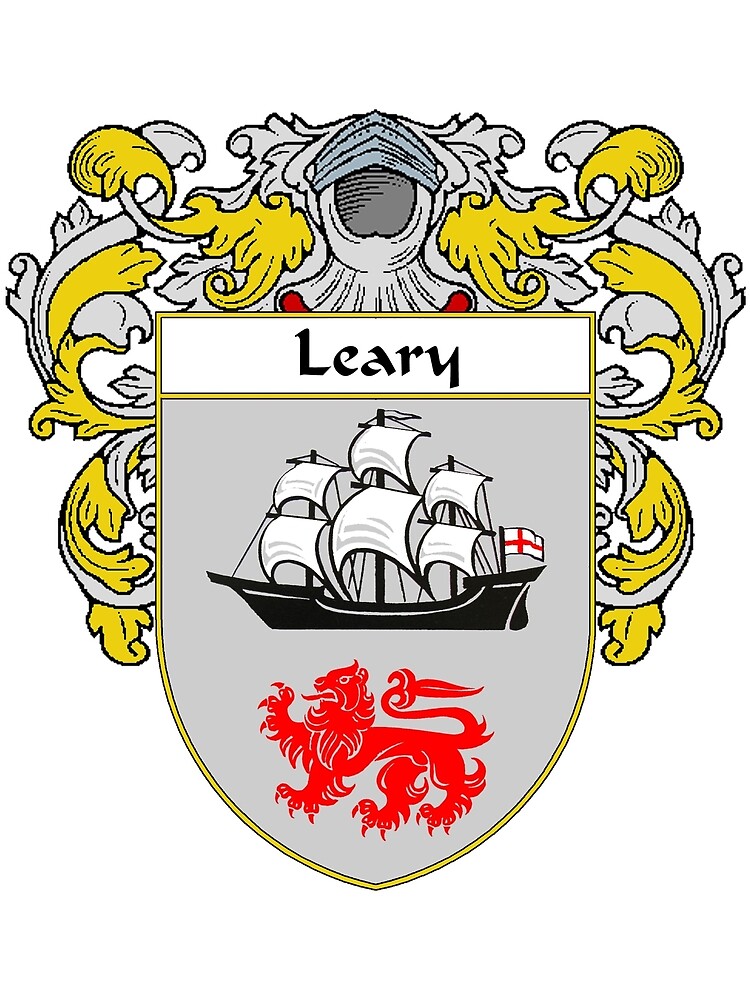 "Leary Coat of Arms/Family Crest" by William Martin | Redbubble