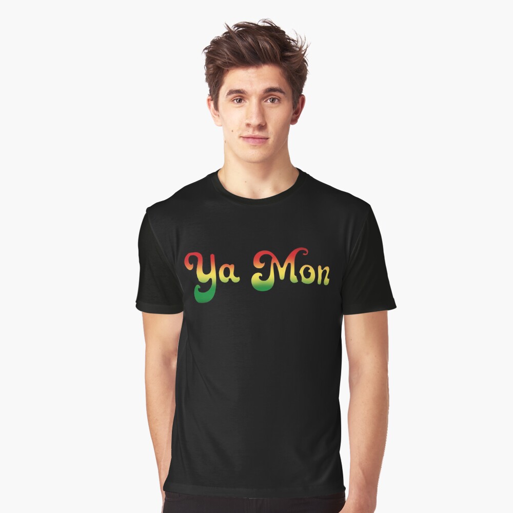 "Ya Mon Jamaica Slang Funny Jamaican Phrase" Sticker for Sale by Dan66 ...