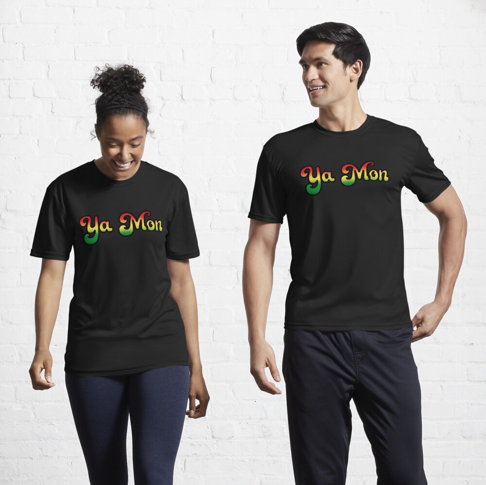 "Ya Mon Jamaica Slang Funny Jamaican Phrase" Sticker for Sale by Dan66 ...