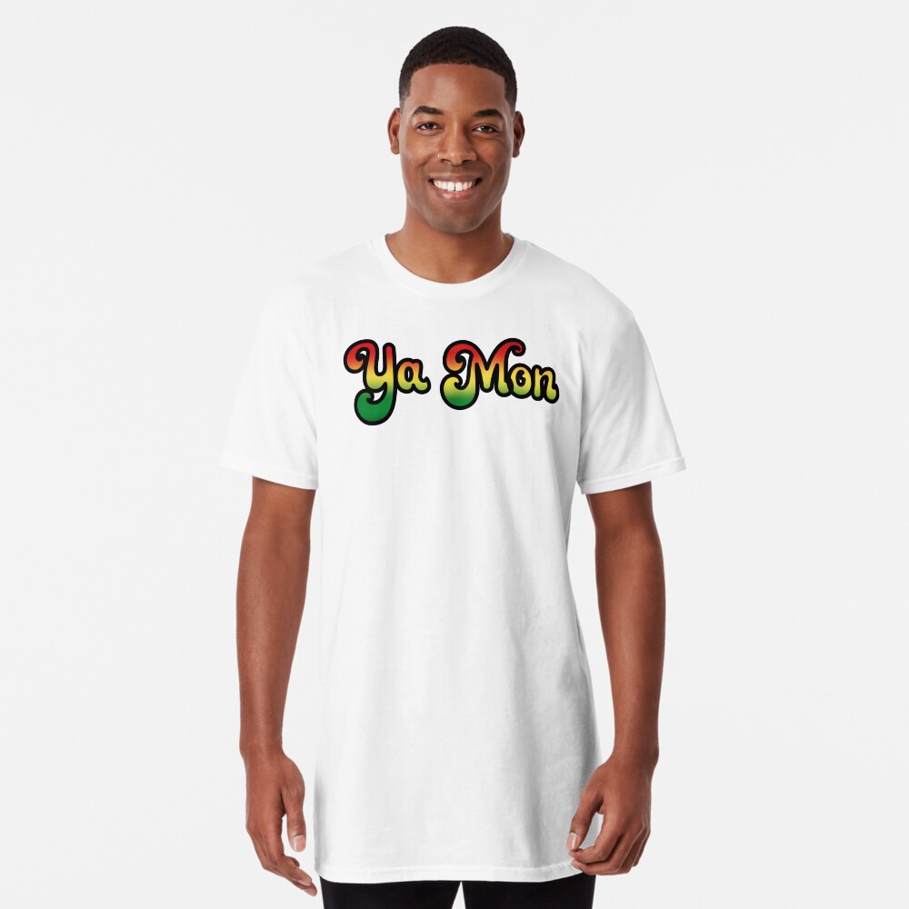 "Ya Mon Jamaica Slang Funny Jamaican Phrase" Sticker for Sale by Dan66 ...