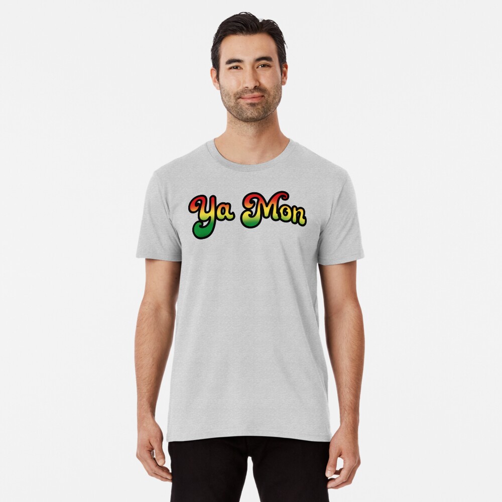 "Ya Mon Jamaica Slang Funny Jamaican Phrase" Sticker for Sale by Dan66 ...