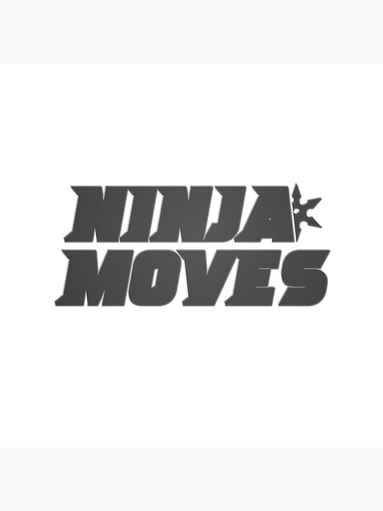 "Ninja Moves" Poster by Kelpudz | Redbubble