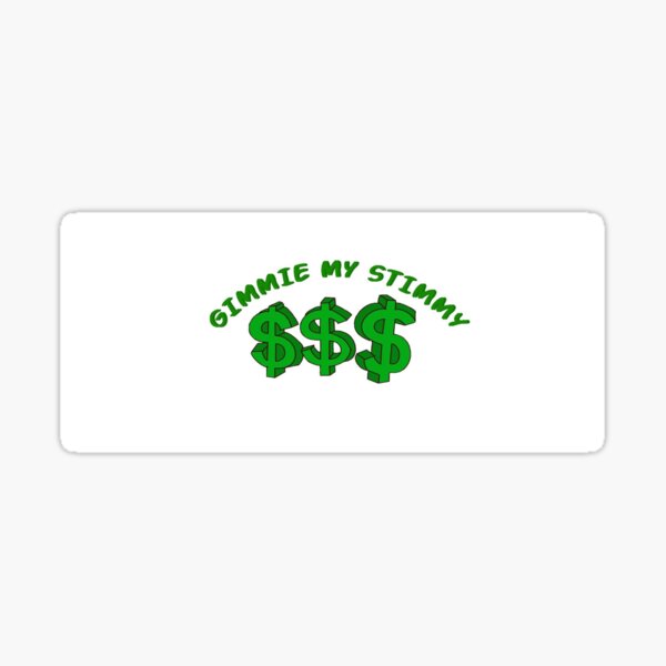 "Stimmy Check" Sticker by emilylulu20 | Redbubble