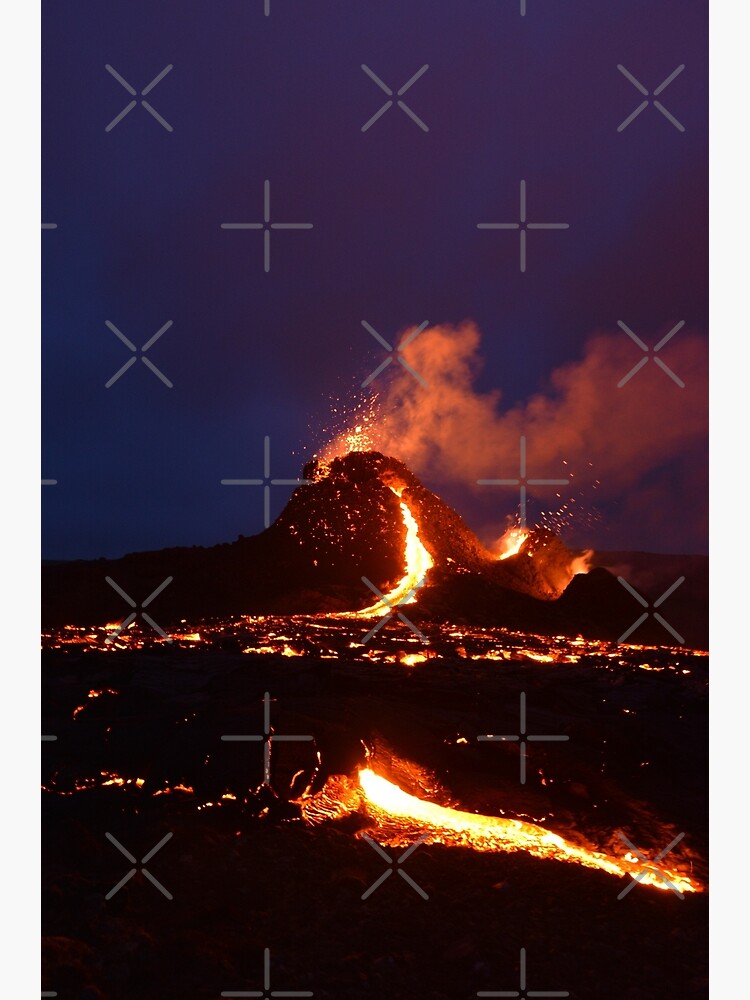 Icelandic volcano eruption 2021, Geldingardalir, Reykjanes ...