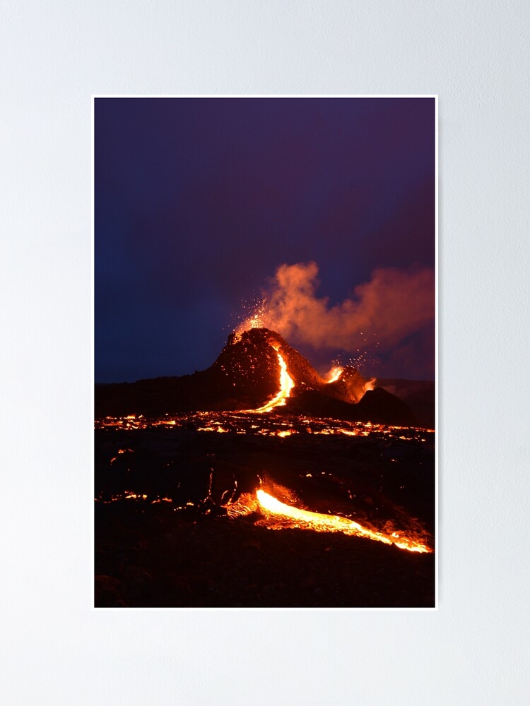 "Icelandic volcano eruption 2021, Geldingardalir, Reykjanes ...