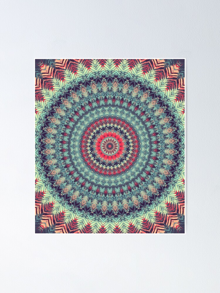 "Mandala 067" Poster by PatternsofLife | Redbubble