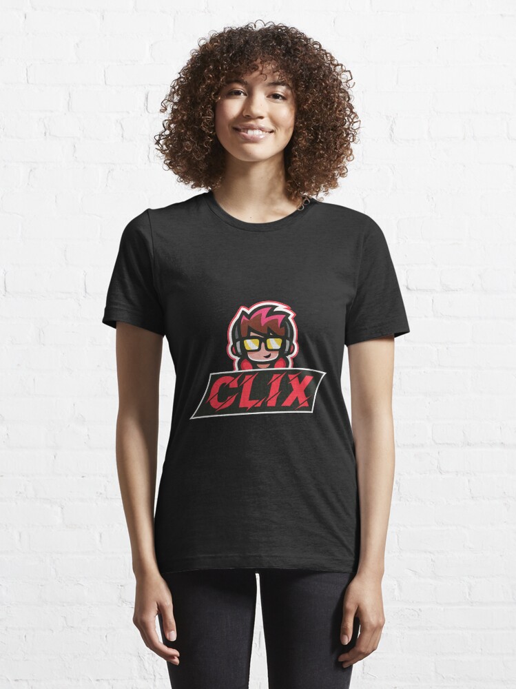 "Clix Merch Misfits Clix" T-shirt for Sale by JosefinaRogahn ...
