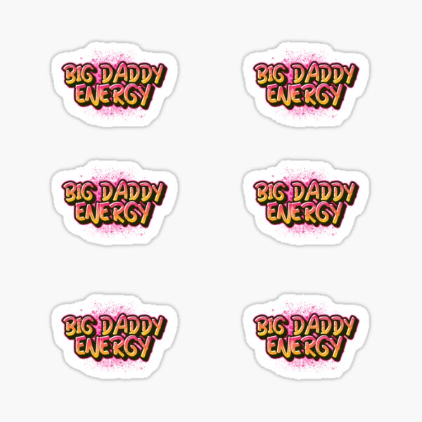 "Big Daddy Energy Sticker Pack Value" Sticker for Sale by WPahat ...