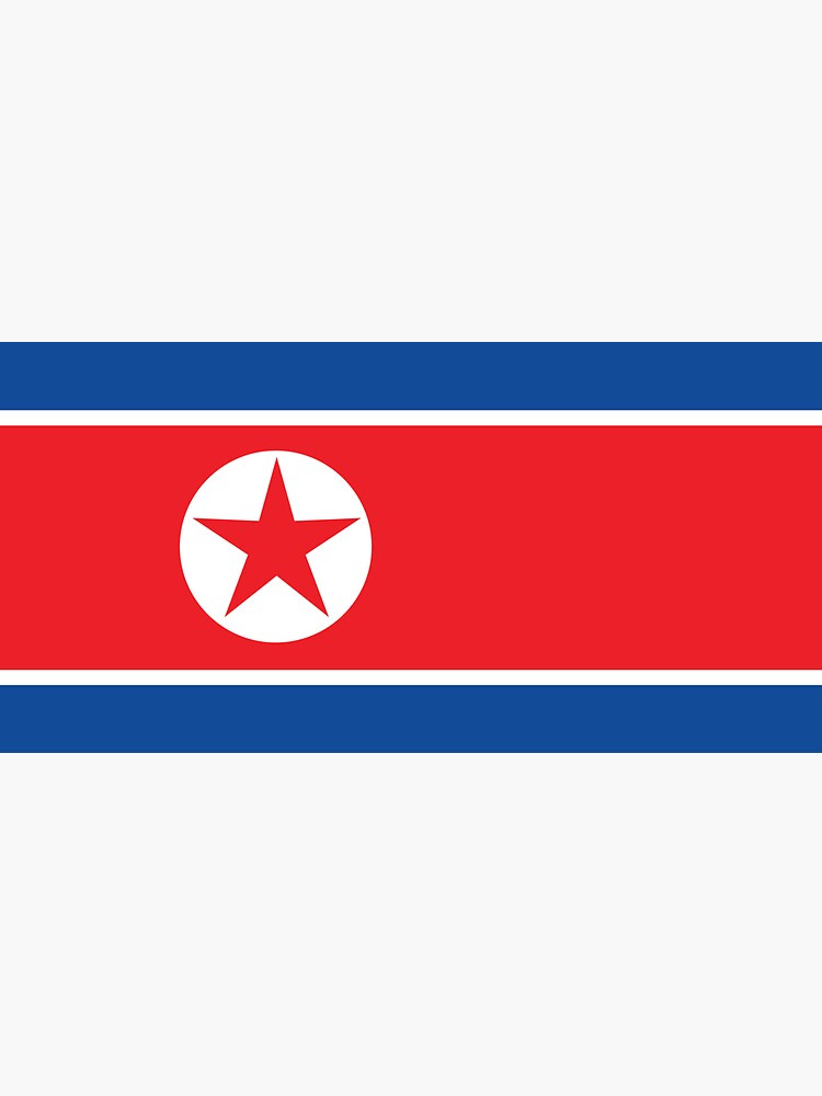 "North Korea" Sticker for Sale by wickedcartoons | Redbubble