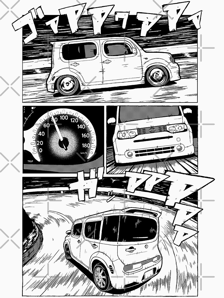"Nissan Cube Gen 3" T-Shirt von ducktective | Redbubble