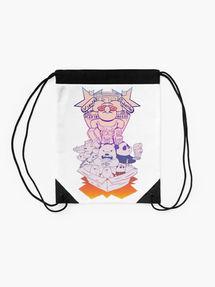 "We Bare Fantasy" Drawstring Bag for Sale by Fu-Man-Chu | Redbubble