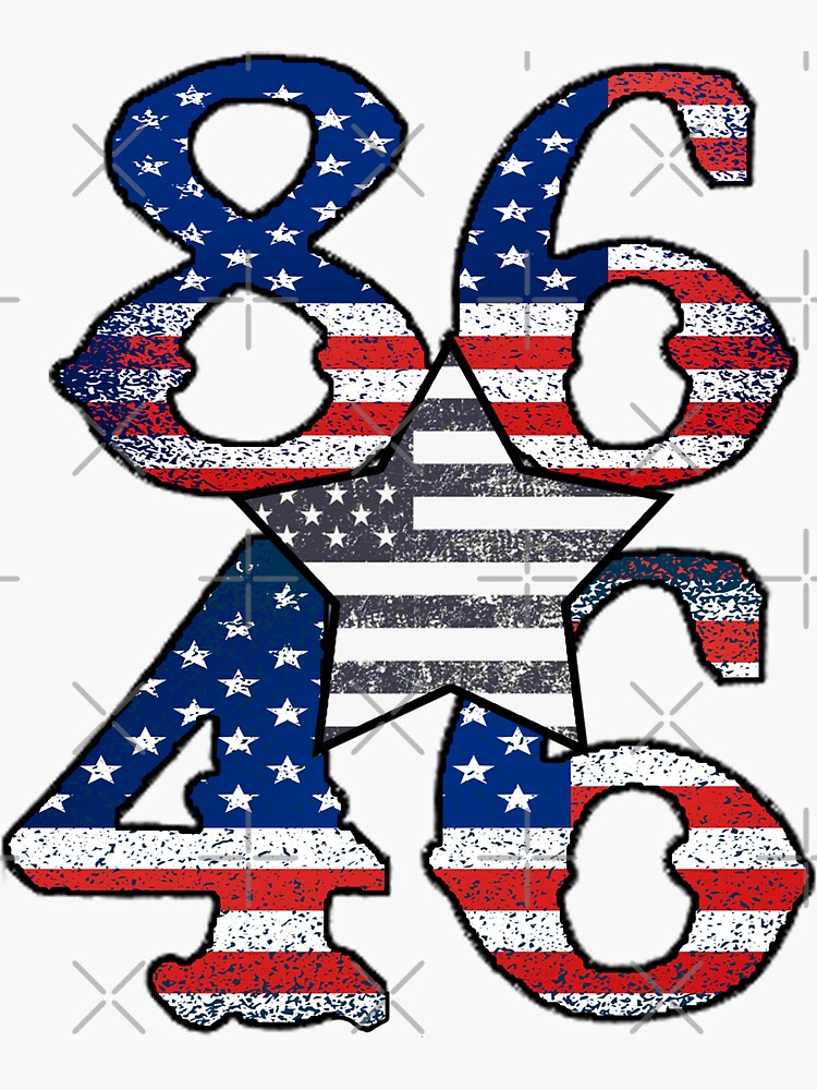 "8646 anti Joe Biden, 86 46 impeach biden vintage flag 8646 joe Biden ...