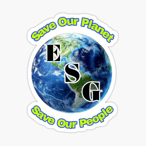 "Environment social governance ESG" Sticker for Sale by Hiimanshu2001 ...
