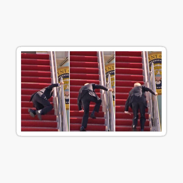 Joe Biden Falls Down Gifts & Merchandise | Redbubble