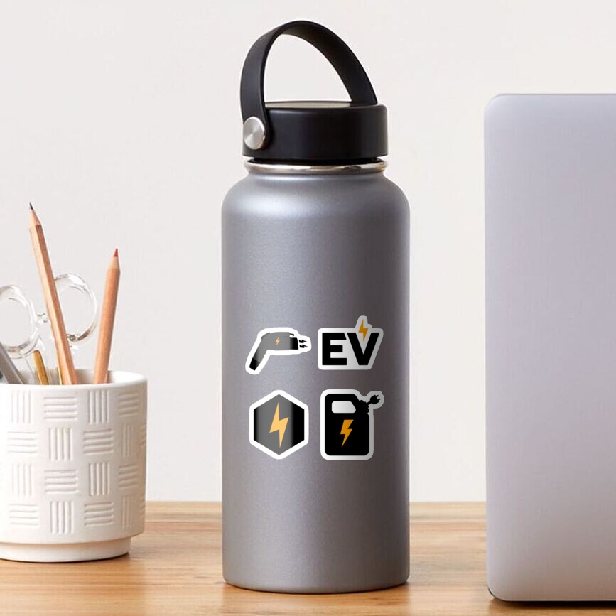 "EV Sticker Pack" Sticker for Sale by evsquad | Redbubble